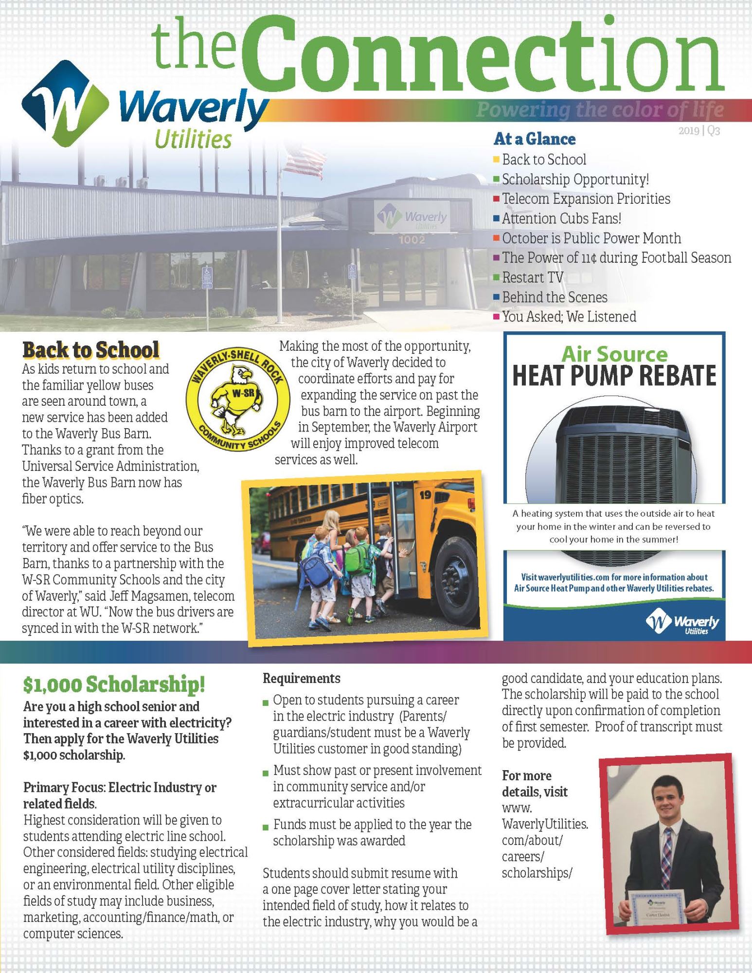 Third Quarter 2019 Newsletter - Waverly Utilities